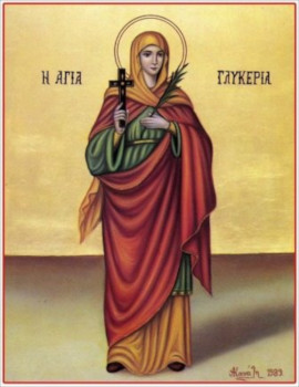 Science of the Saints, 13 May, The Holy Martyr Glyceria – Akroasis